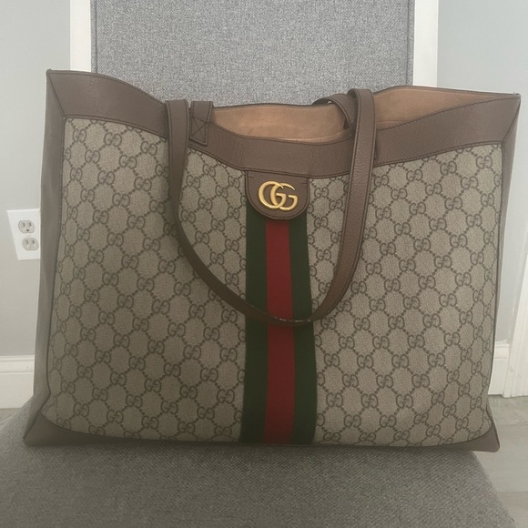 Gucci | Bags | Authentic Big Gucci Tote Bag | Poshmark